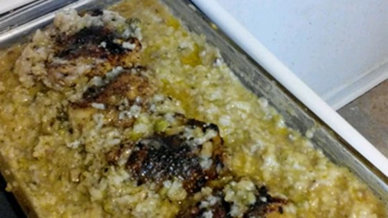 Creamy Chicken Rice And Veggie Bake Recipe