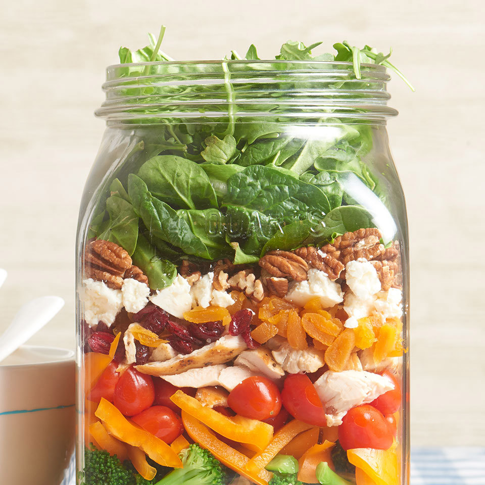 4 Tips For Building The Perfect Mason Jar Salad Eatingwell