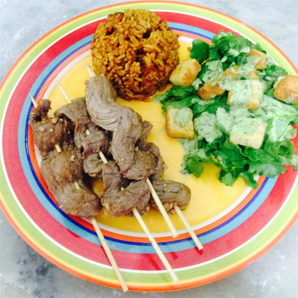 Sweet Teriyaki Beef Skewers Recipe - Allrecipes.com | Allrecipes