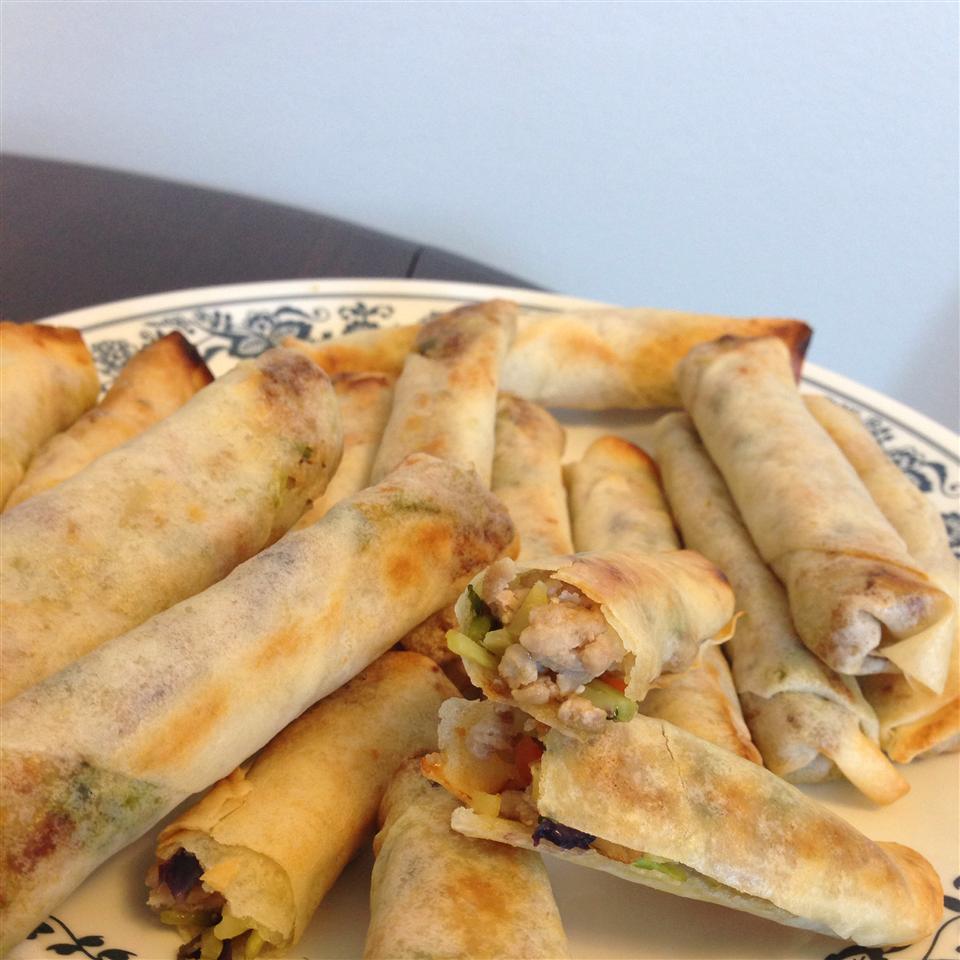 Baked Pork Spring Rolls | Allrecipes