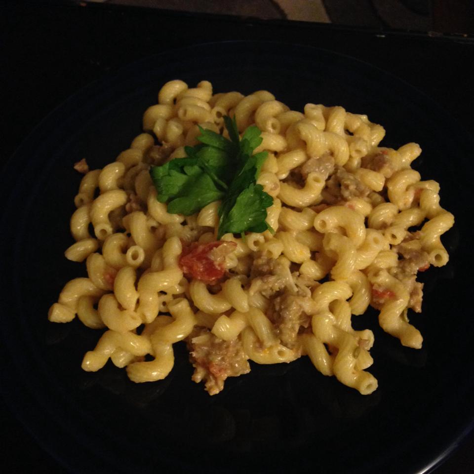 Cheesy Sausage Pasta Recipe | Allrecipes