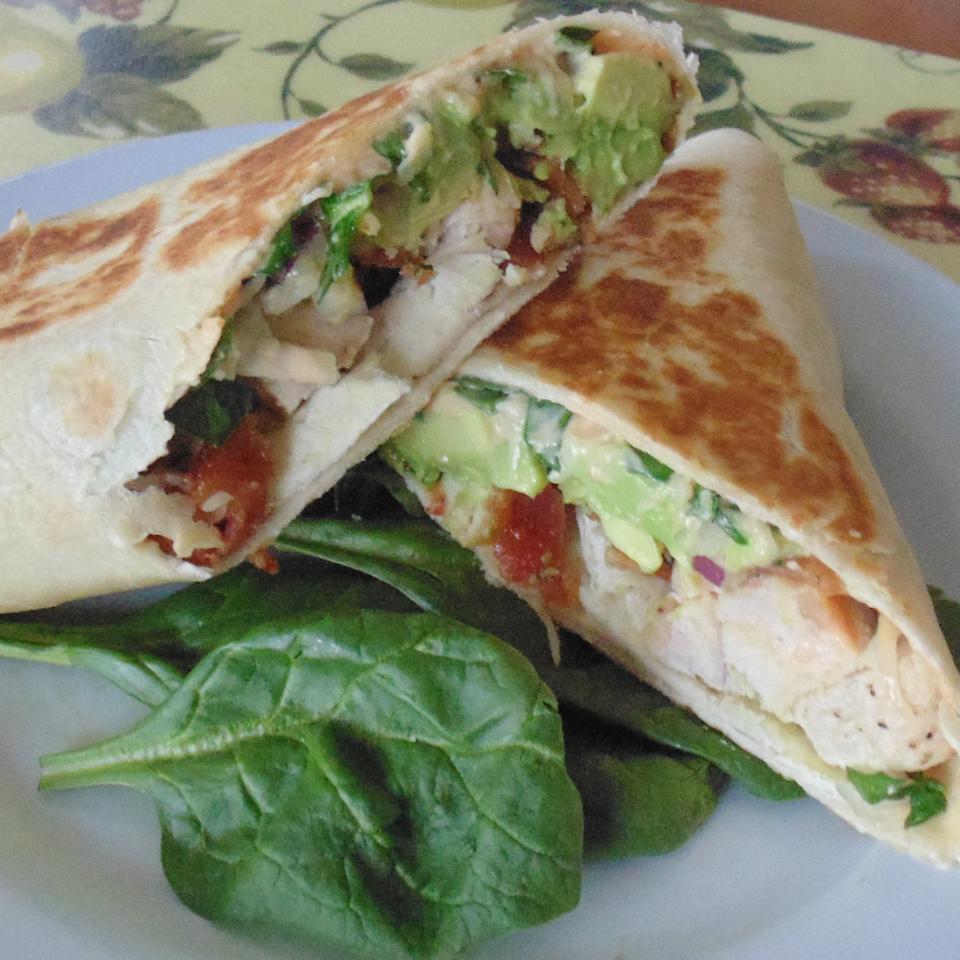 California Club Chicken Wraps Recipe | Allrecipes