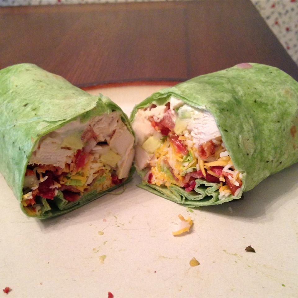 California Club Chicken Wraps Recipe | Allrecipes