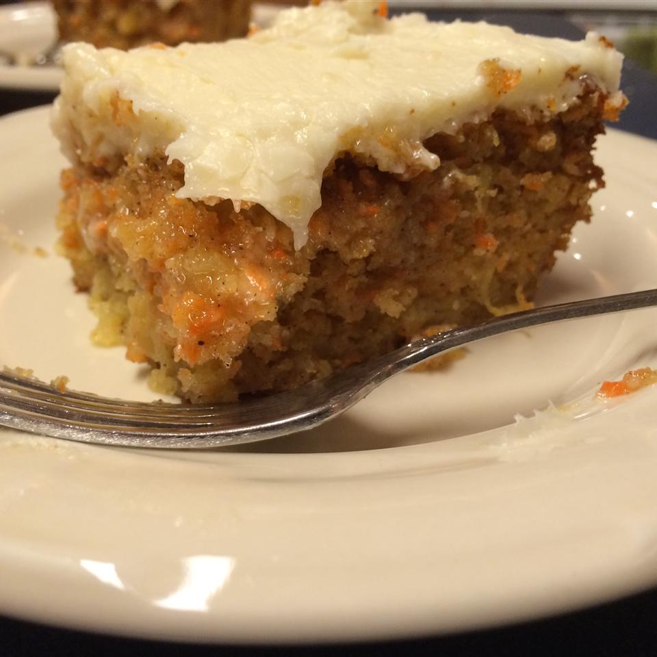 Awesome Carrot Cake With Cream Cheese Frosting Allrecipes
