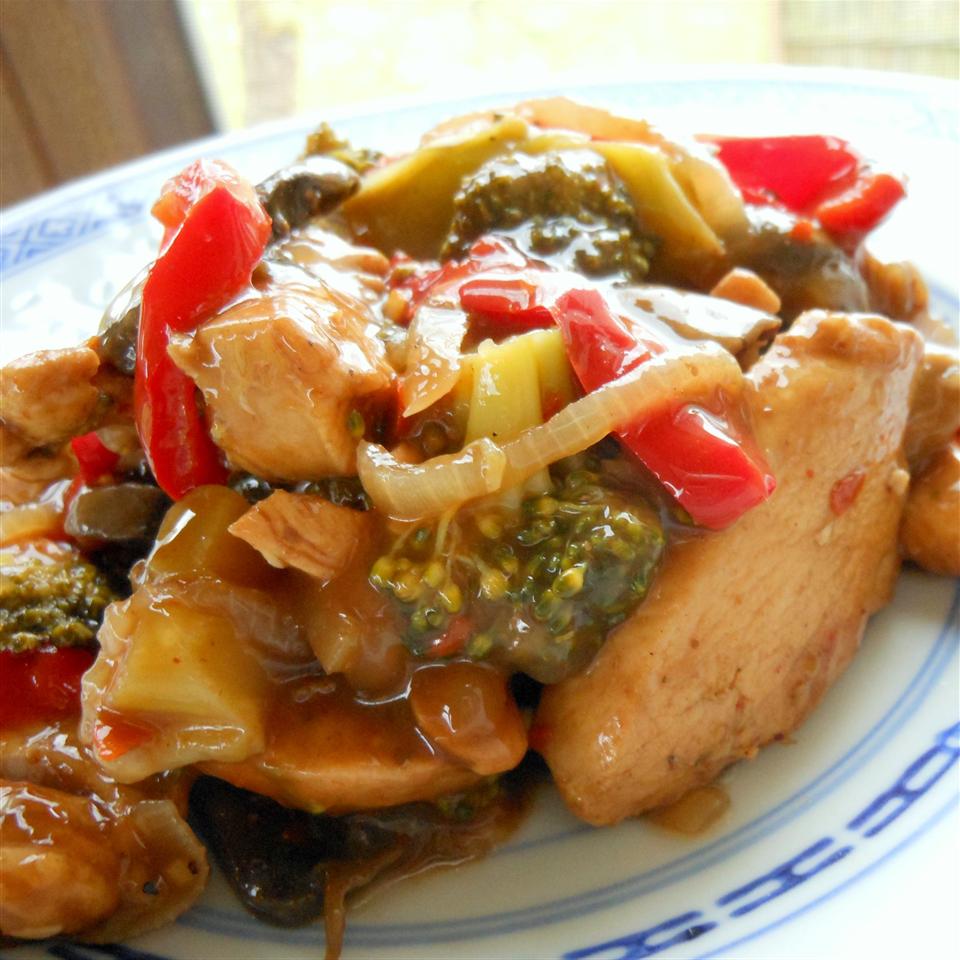 Stir-Fry Chicken and Vegetable Delight Recipe | Allrecipes