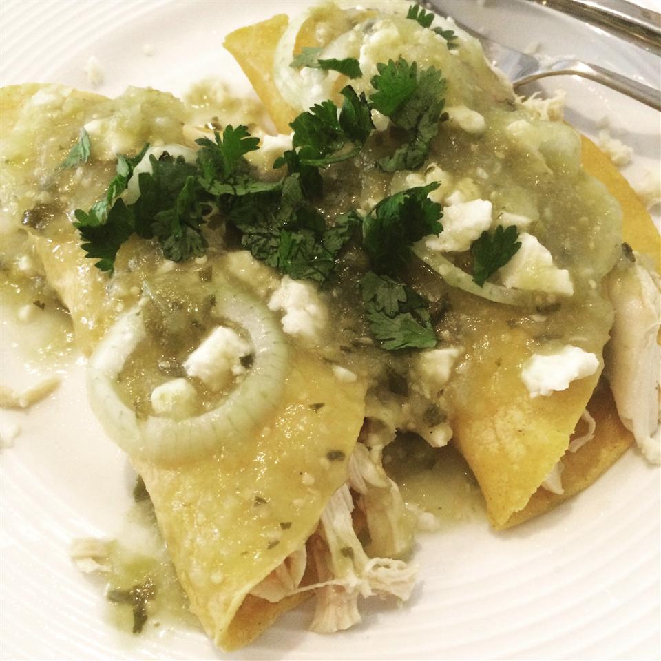 Authentic Enchiladas Verdes Recipe - Allrecipes.com