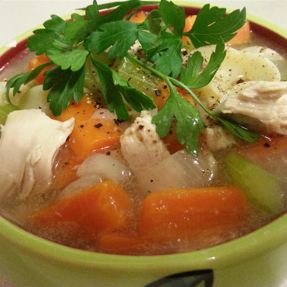Grandma's Chicken Noodle Soup Recipe - Allrecipes.com