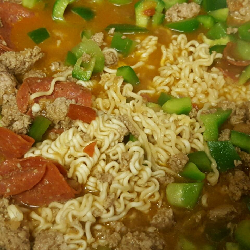 Beefy Italian Ramen Skillet Recipe | Allrecipes