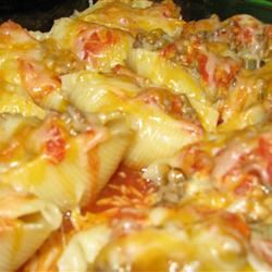 Tacos in Pasta Shells Recipe - Allrecipes.com