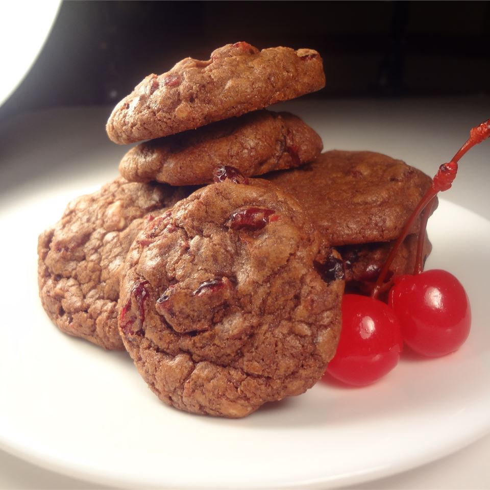 Lots of Chocolate Cherry Cookies Recipe | Allrecipes